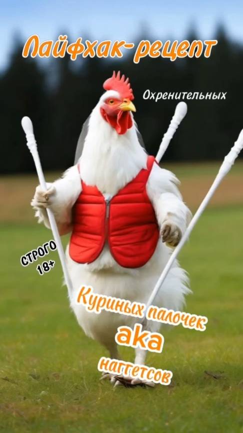 Лайфхак-рецепт куронаггетсов :) #shorts