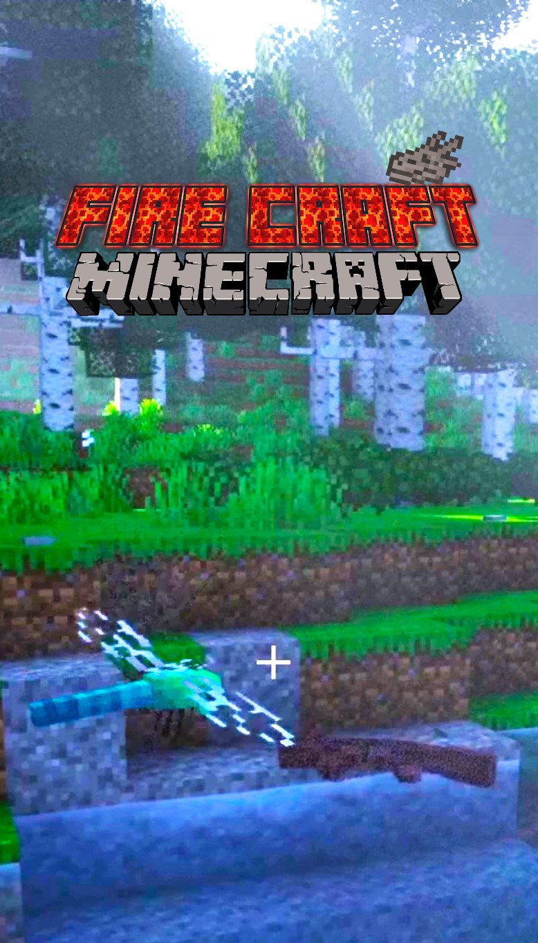 Тритон охотится за стрекозой в Minecraft FireCraft #minecraft #minecraftshorts #майнкрафт