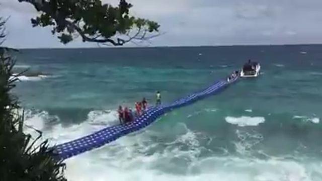 Техника управления парусным судном - Швартовка - Мягкий пирс