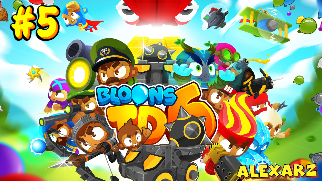 ДЖАГЕРНАУТ (5) в Bloons TD6