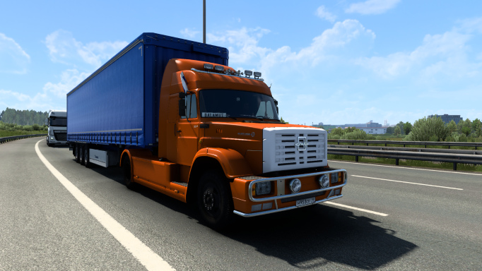 Квадратный ЗиЛ для Euro Truck Simulator 2 v 1.43