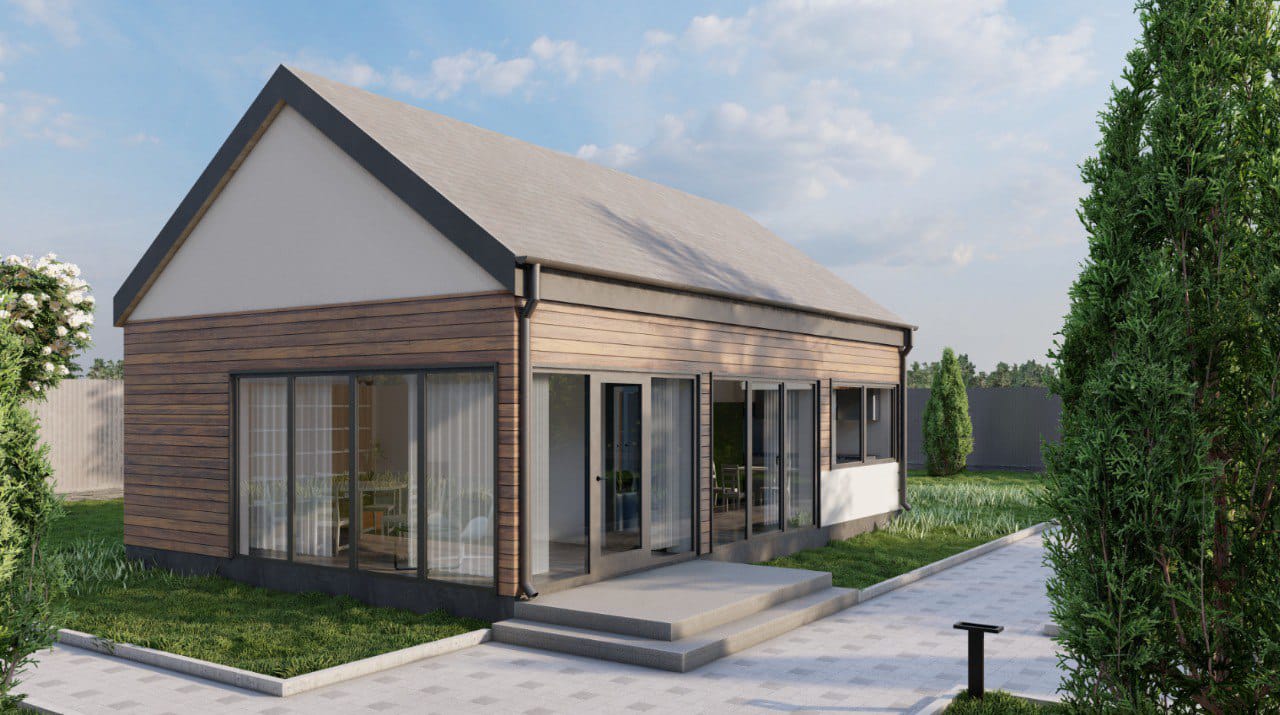 Проект дома-бани "Лайт".