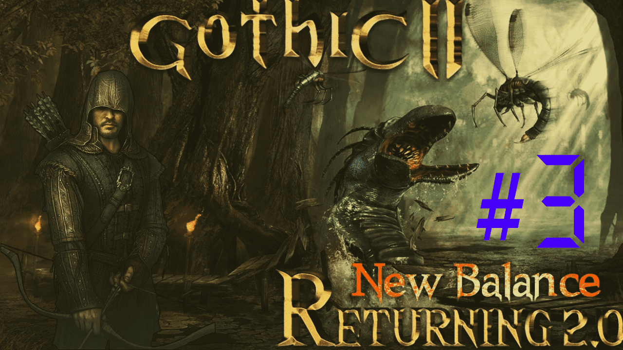 Gothic II Возвращение 2.0 #3 Ты даже Не гражданин!