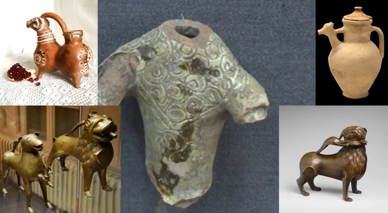 Изысканный штампованный водолей из раскопа по улице Мира, 45