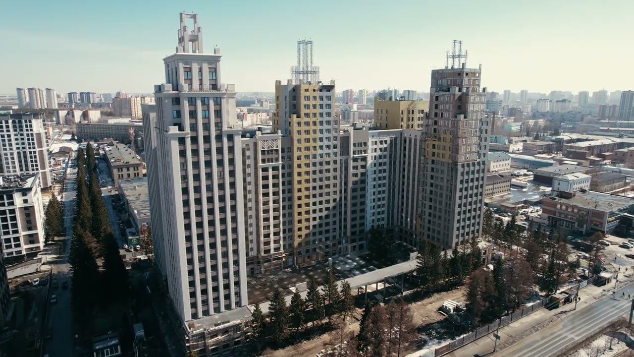 Дом "Нобель" в Новосибирске - Ход строительства Март 2023