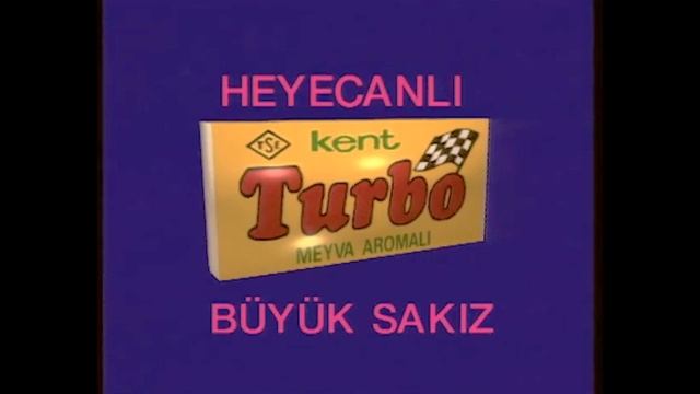 ??Реклама жевательной резинки Turbo Kent - Турция 1980-1990 год.mp4