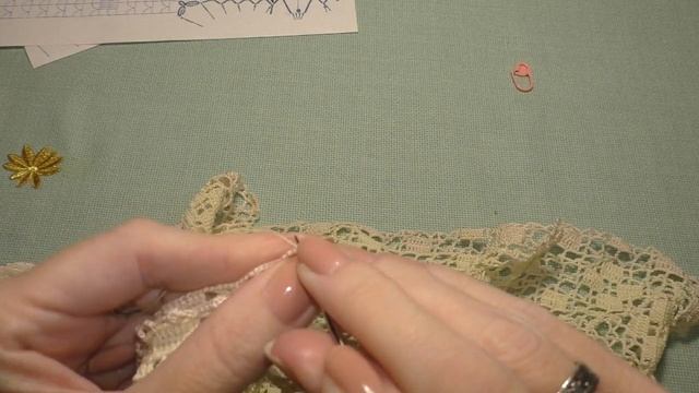 Квадратный мотив _Ажурный ананас_ #29 - кайма часть 3.