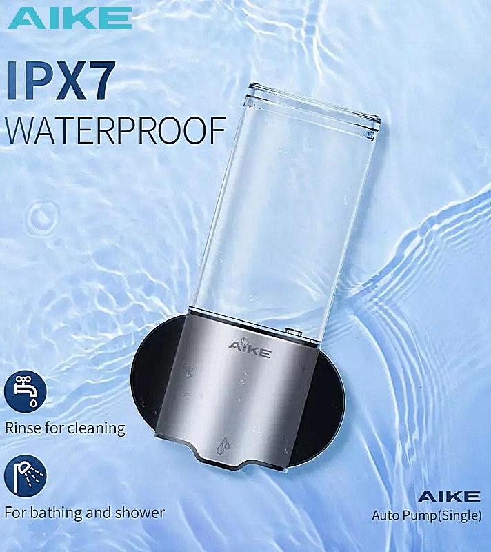 Модель AIKE AK1212-2 Автодозатор мыла (Нержавейка).mp4