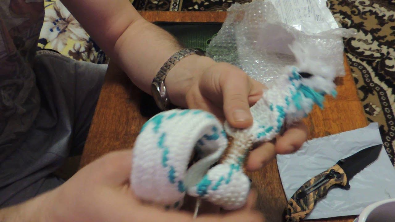 шнур для чистки ружья из Китая.