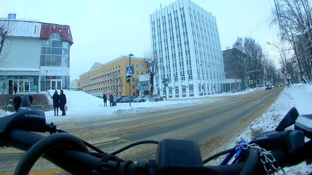 Электрофетбайк 750W Прокатился в  -18