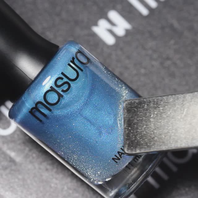 Магнитный лак для ногтей Остров Сноу арт.904-346