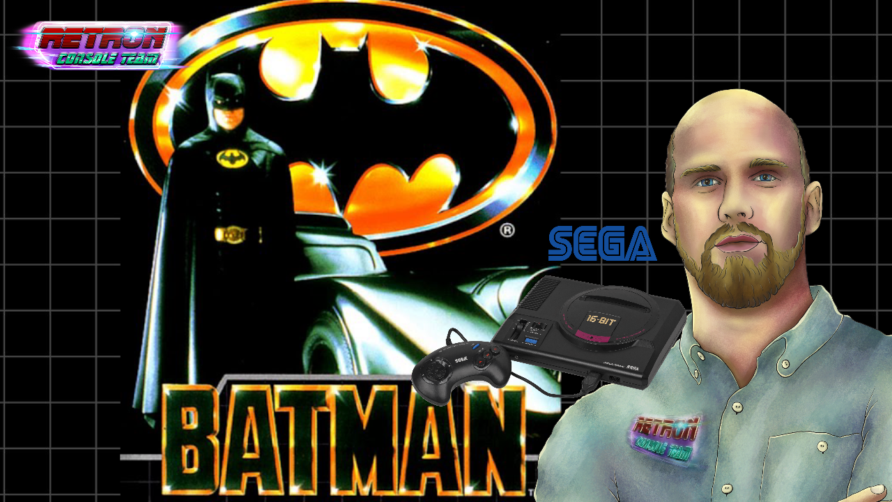 Batman 1 (SEGA) / Играем на оригинальной SEGA japan