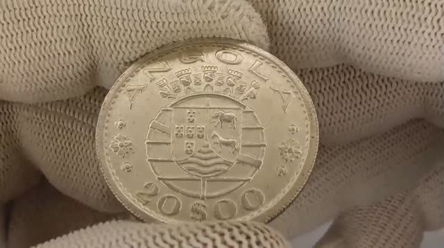 Ангола 20 эскудо, 1952 года.