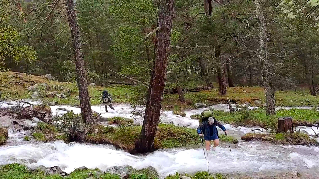 Форсируем реку Малая Марка