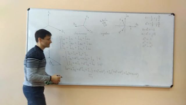 009. Метод симметричных составляющих