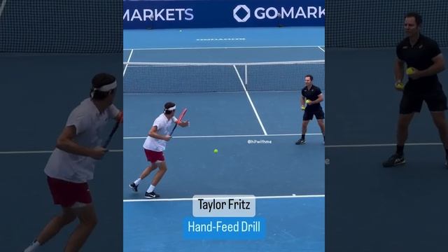 Тэйлор Фритс весьма полезная тренировка. Наблюдения за лучшими игроками. Школа тенниса В.И.Иванова.