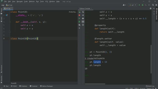 #27. Как работает __slots__ с property и при наследовании _ ООП Python (720p)