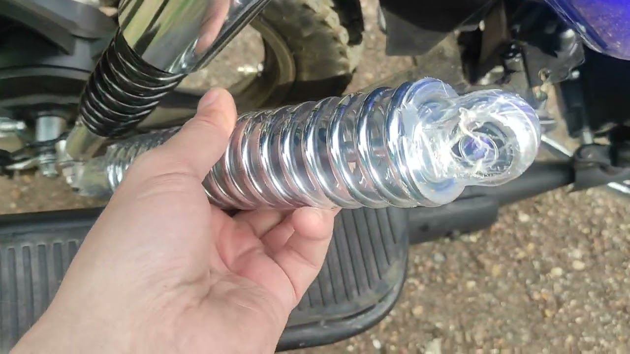 мопед Кольт. замена задних амортизаторов. часть 1