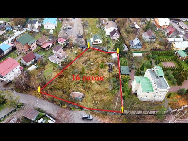 Участок 16 соток на Парнасе СНТ Климовец