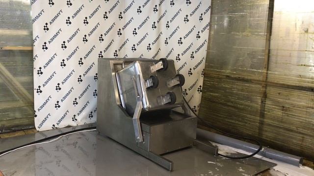 Машина мойка чан тележек и оборотной пластиковой тары АЗИМУТ ММЧТ