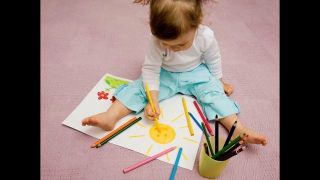 Вика рисует лето