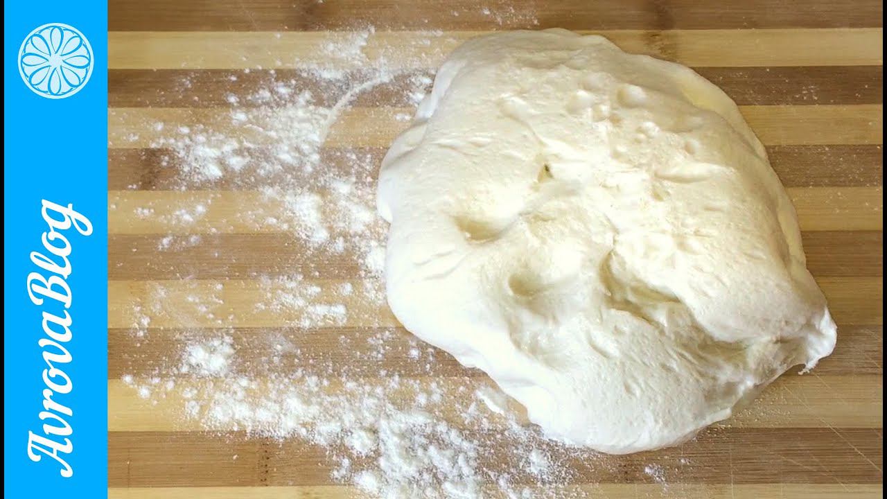 Тесто для паровых булочек (штрулей, штруделей) на закваске