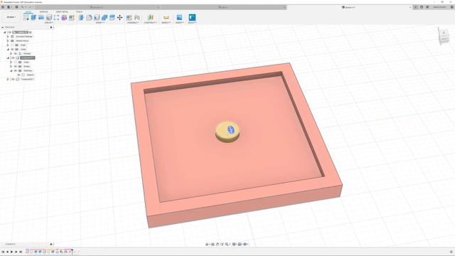 26. Fusion 360. Соединения компонентов типа  Pin-slot ,  Planar  и  Ball