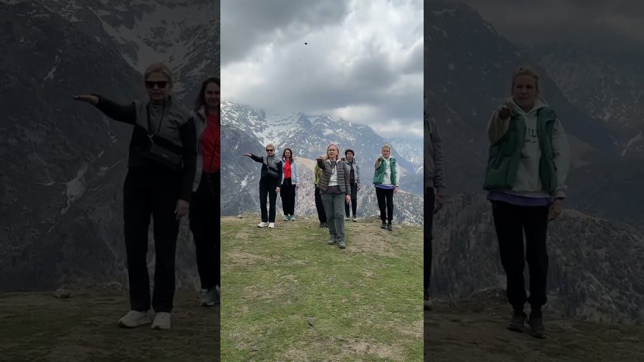 Сакральные танцы высоко в горах. Алиф Лам Мим танцуем в Гималаях