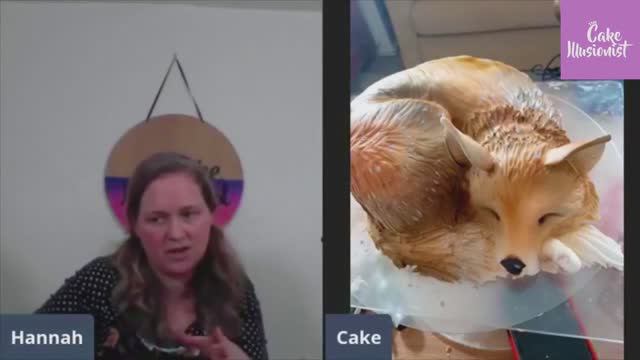 (66) Fox Sculpt _ The Cake Illusionist LIVE