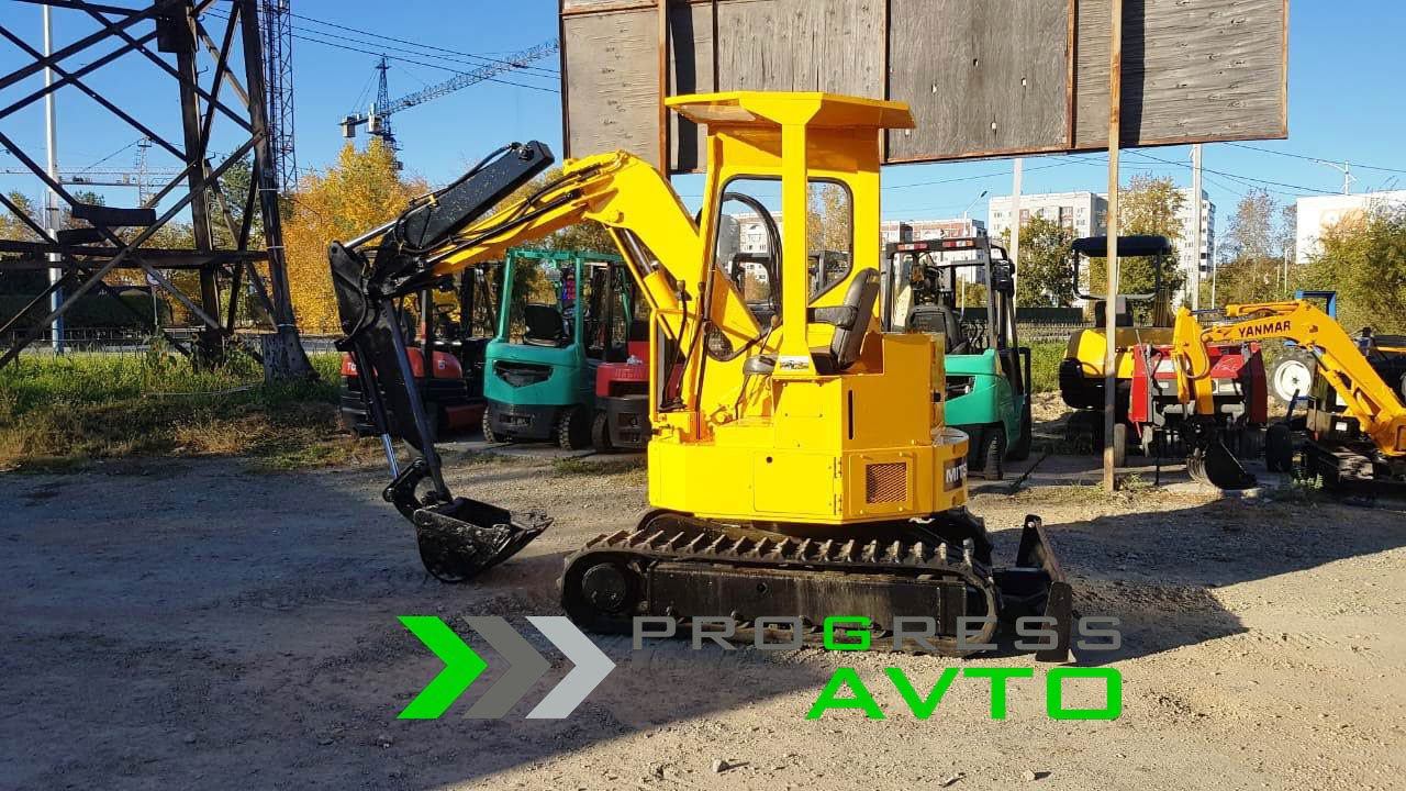 Японский экскаватор купить легко после просмотра видео MITSUBISHI MXR35 глубина копания 3 метра