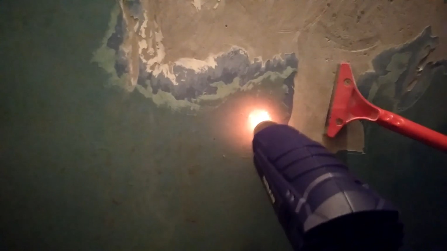 Удаление старой масляной краски ФЕНОМ