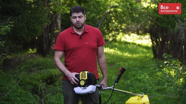 Обзор бензотриммера Калибр БК-1500