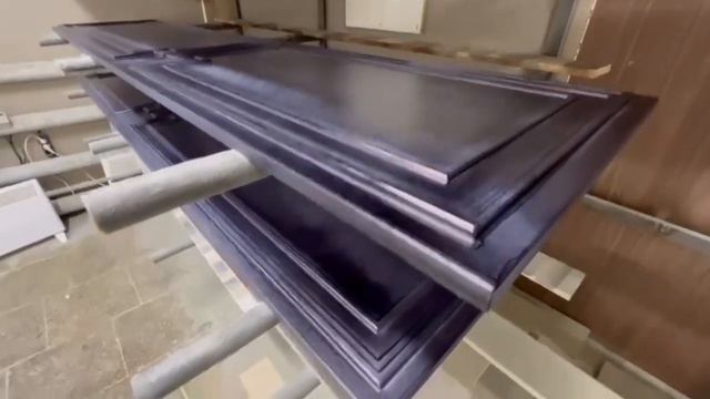 Сушка фасадов после нанесения грунтовки