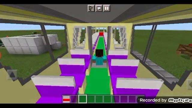 МОД НА ПОЕЗДА в Майнкрафт!