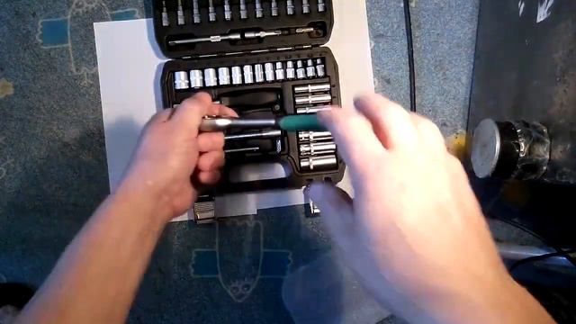 Набор инструментов, Новый, 53шт., компактный. Новый. Купить по ссылке под видео.