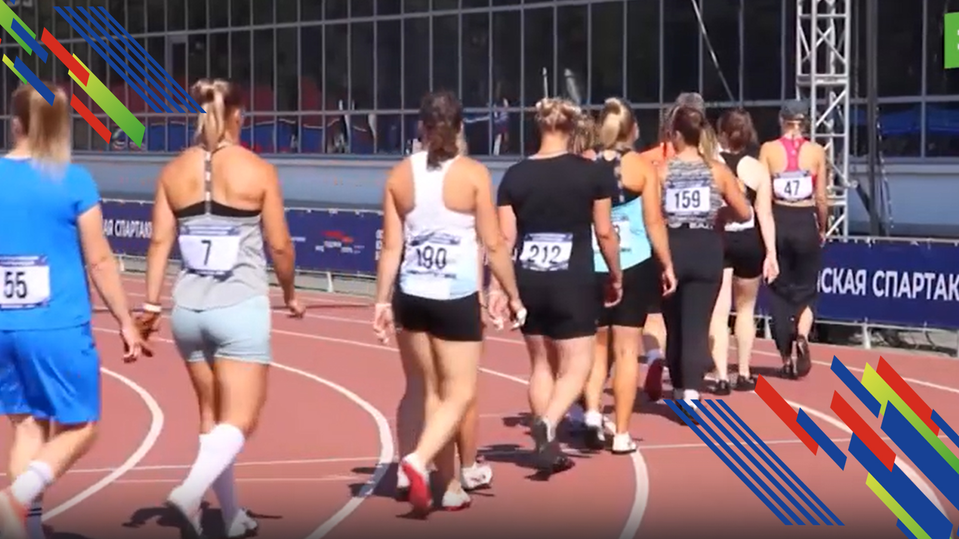Сюжет 31 канала Челябинска. Соревнования по легкой атлетике. Старты в различных видах.