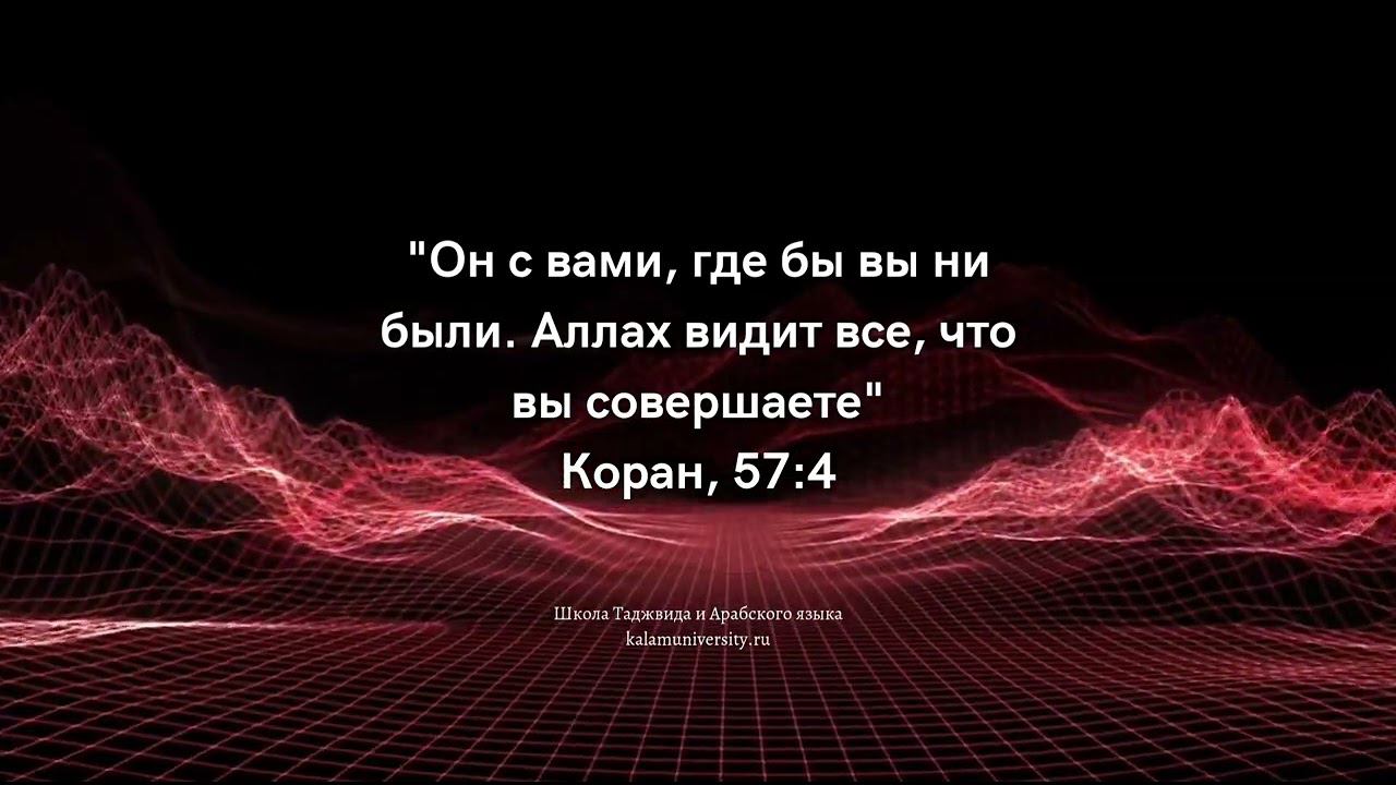 И Аллах видит (все), что вы делаете [ни одно ваше деяние не пропадет]! #ислам #коран #мусульмане