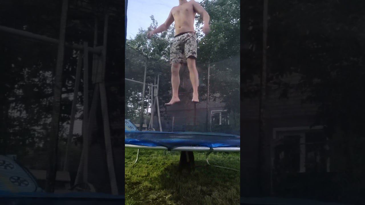 Малыши резвятся #папавова #папаможет #французскийбульдог #винтик #frenchbuldog #батут #лето #прыжки