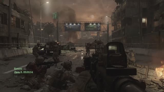 Прохождение Call of Duty 4_ Modern Warfare Remastered - Часть 1_ БОЛОТО