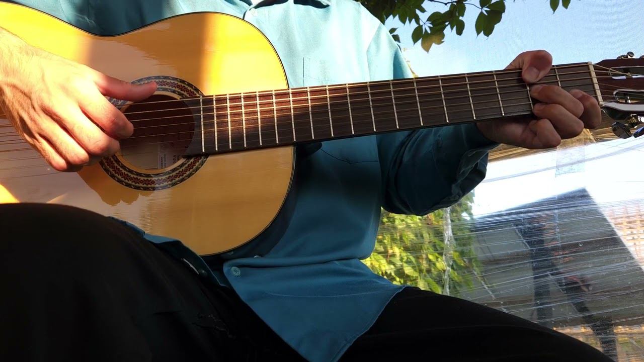 Евгений Клячкин - Тебе (Ах не дели ты с музыкой слова…)- кавер, аккорды семиструнной гитары, разбор.