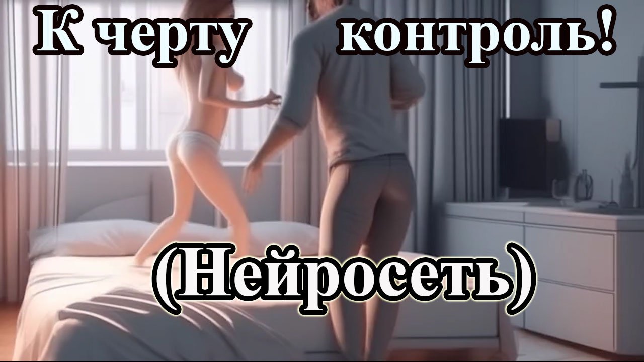 К черту контроль! Новогодняя музыка. Нейросеть. ИИ. Kandinsky. 2024