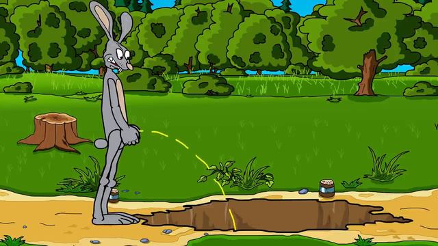 Анекдоты. Как волк в яму попал