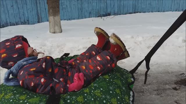 Покатушки на ватрушке