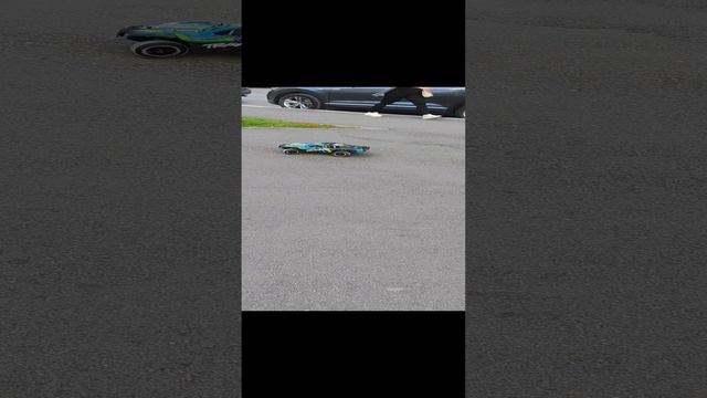 дрифт на ПВХ трубах TRAXXAS slash