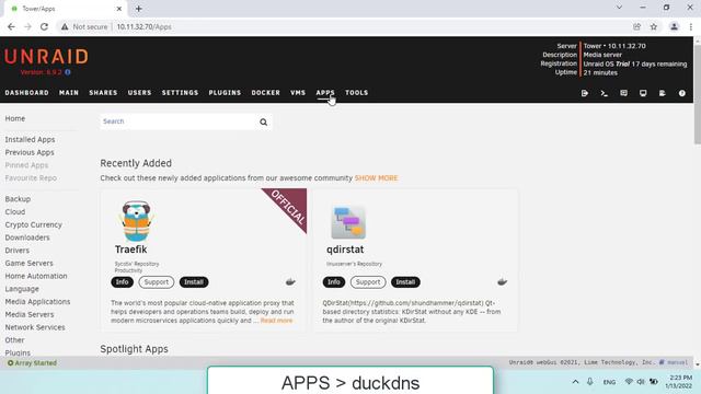 Создайте свое собственное облако, такое как OneDrive, Google Drive на Unraid