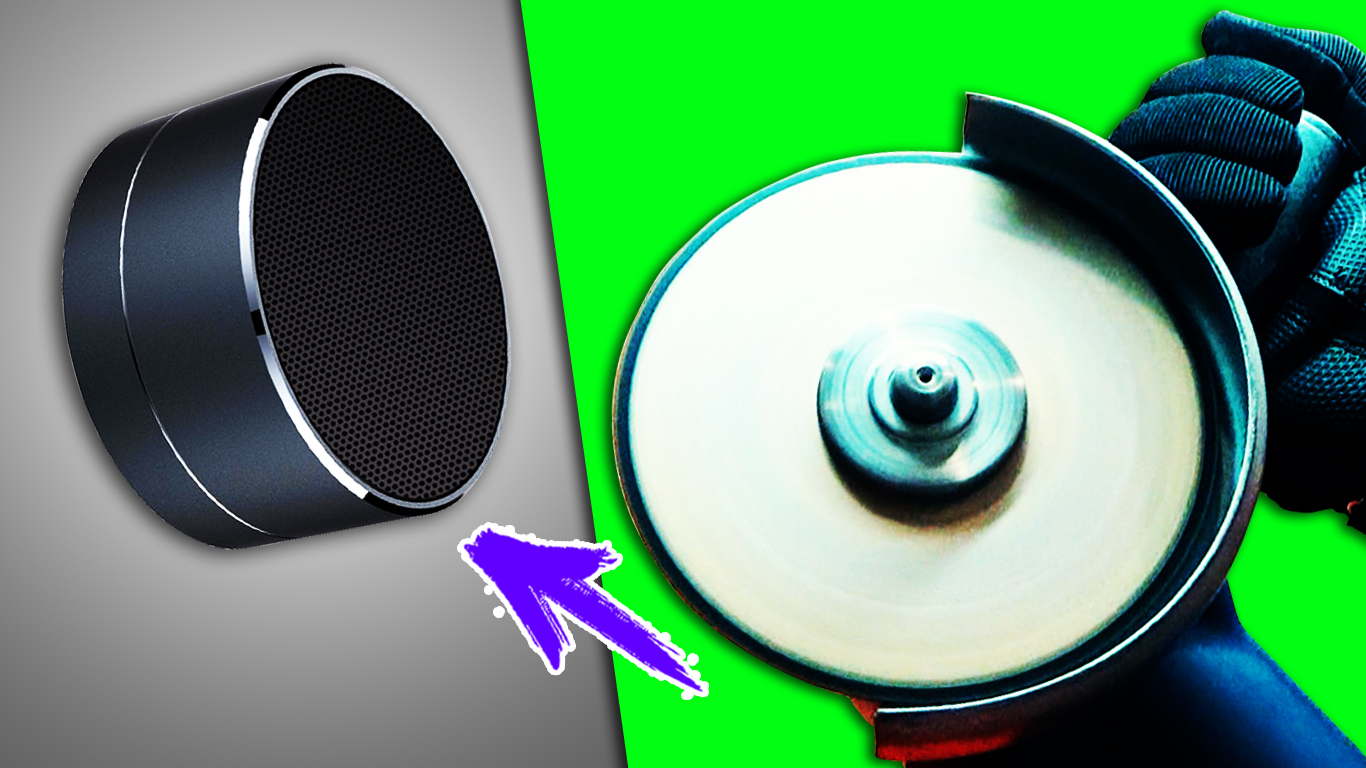 Работала Колонка ПОКА Болгарка не ВКЛЮЧИЛАСЬ))) БОЛГАРКА vs. Блютуз Колонка - Архив 2017