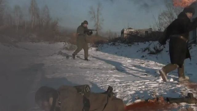 На съемочной площадке DEGENERAT-video / Немец без ноги