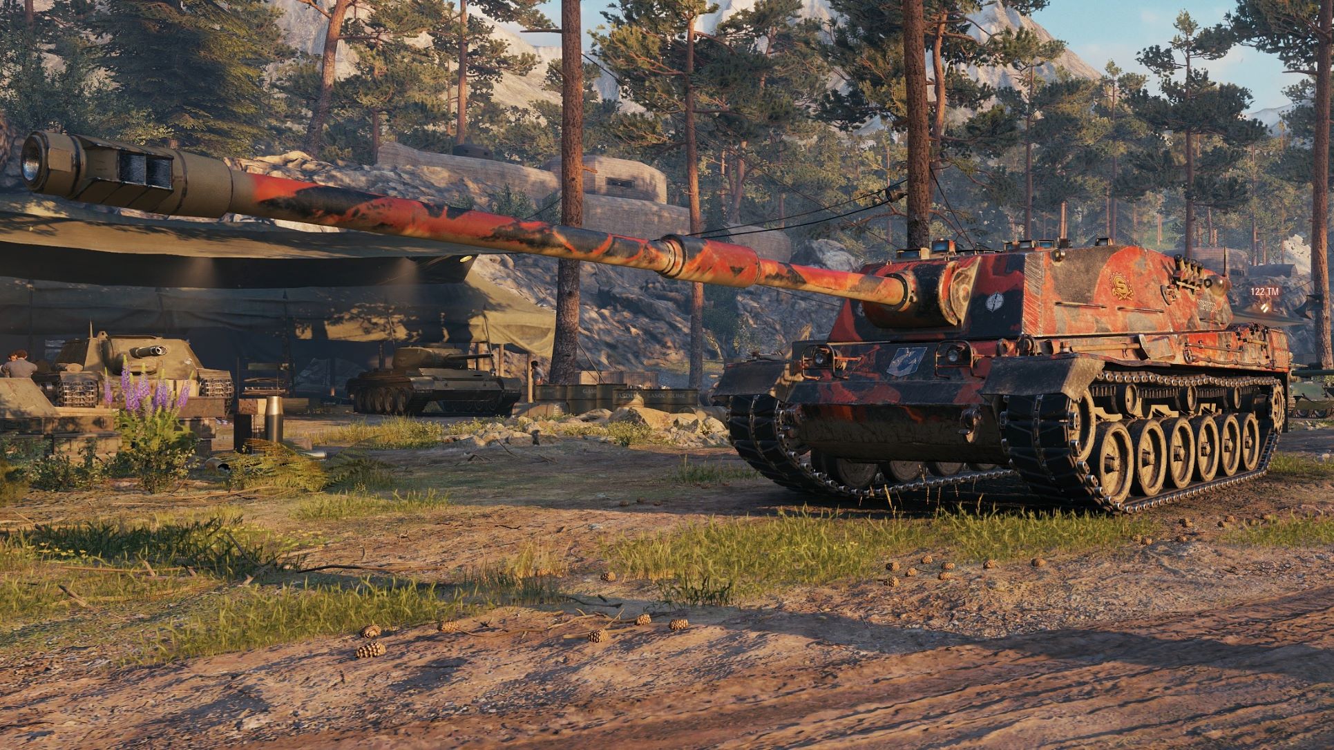 SMV CC-64 Vipera - World of Tanks - 4K UHD - Мастер - Тихий берег