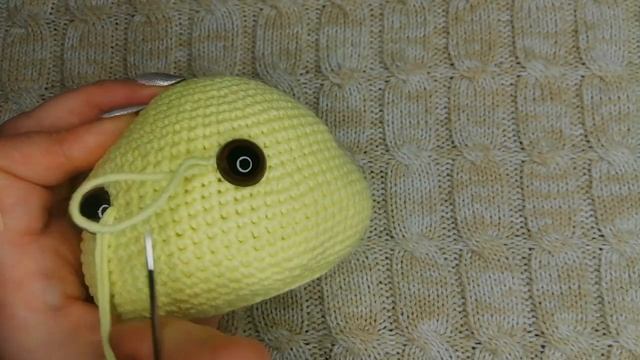 Утяжка глазок для вязаной игрушки.mp4