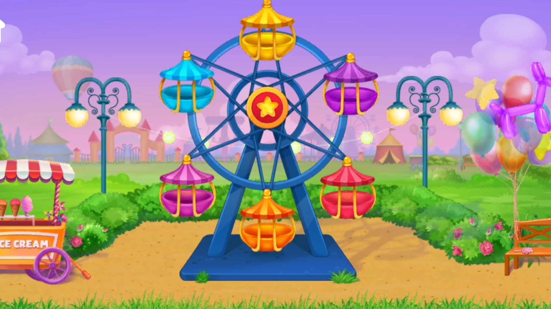 Строим колесо обозрения | Мультфильм Стройка для детей